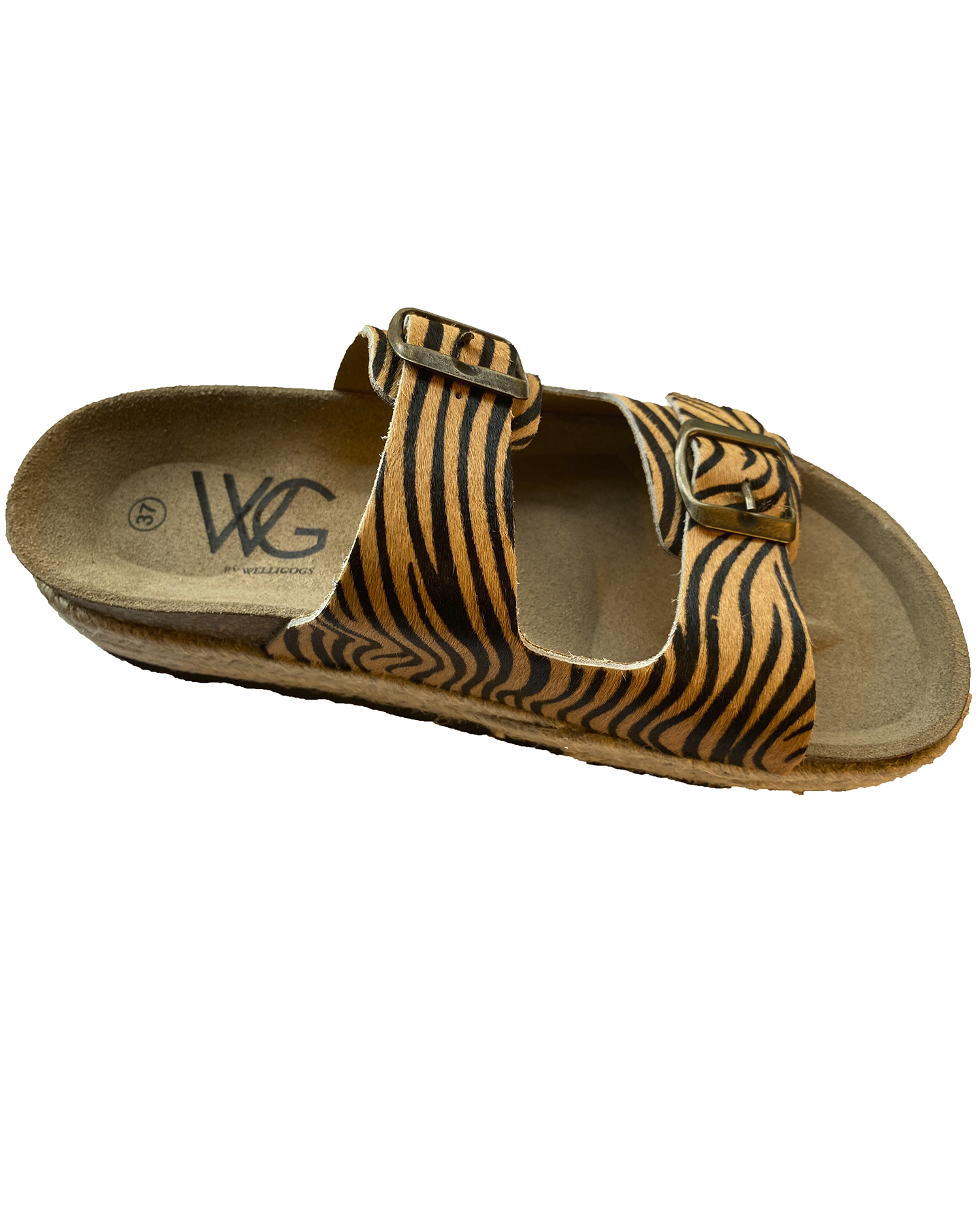 Safari Tiger Print Sandal - RoaleX Equestrian & Country Wear - Ireland & UK
