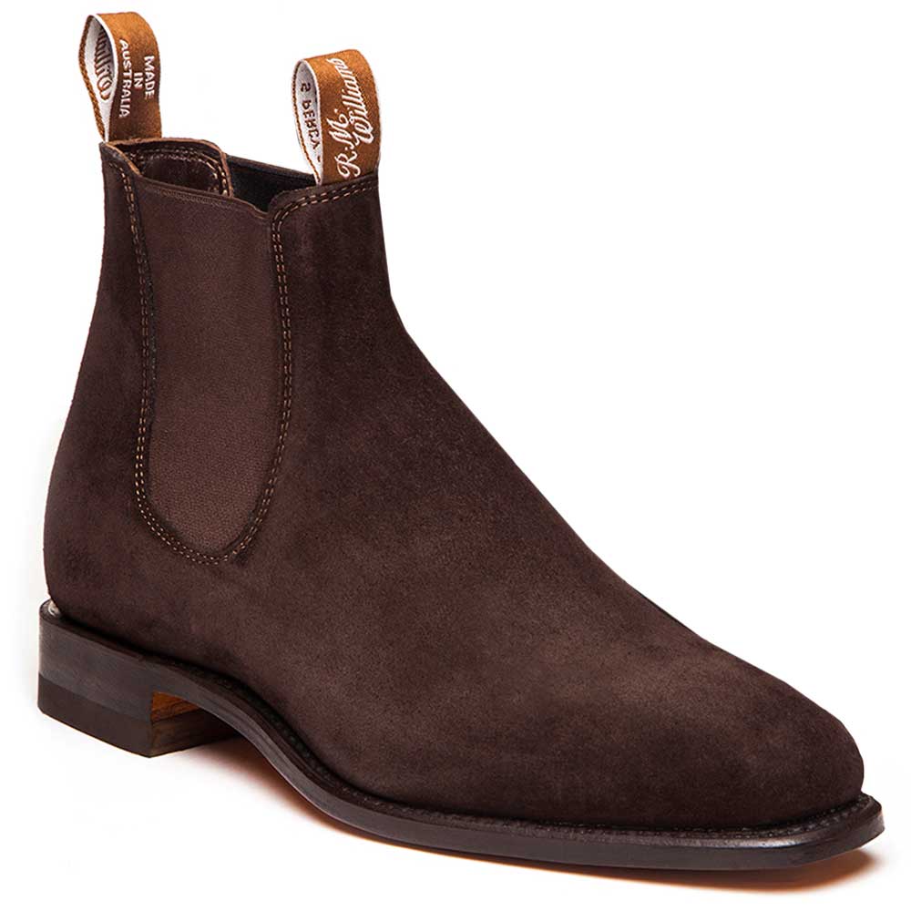 RM Williams Comfort Craftsman Chocolate Suede